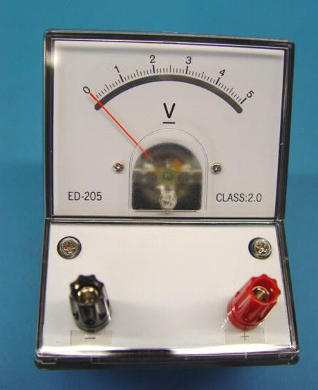VOLTMETER 0-5V DC ED205 – Rutland Industries