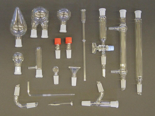 Organic Chemistry Glassware Set Glass 46 BU Organic Chemistry Set,