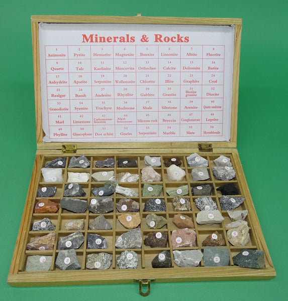 ROCK SAMPLES SET OF 56 – Rutland Industries