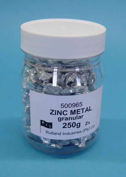 ZINC METAL GRANULAR 250g – Rutland Industries
